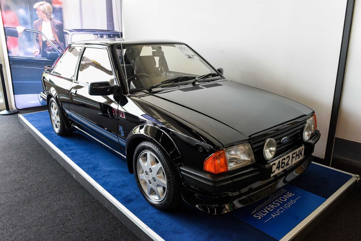 Ex-Princess of Wales Diana's Ford Escort RS2 Turbo Reaches $850,000 at ...
