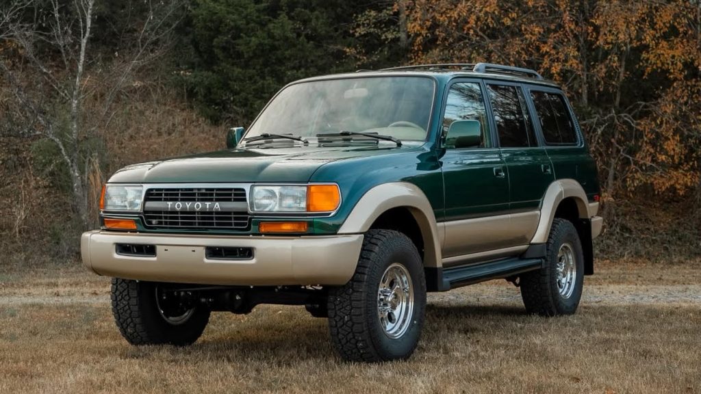 This Nearly Restored 1997 Toyota Land Cruiser Evokes Nostalgia for the ...