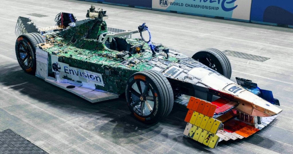 Explosion of Component on Formula E Car Precedes Race - DAX Street