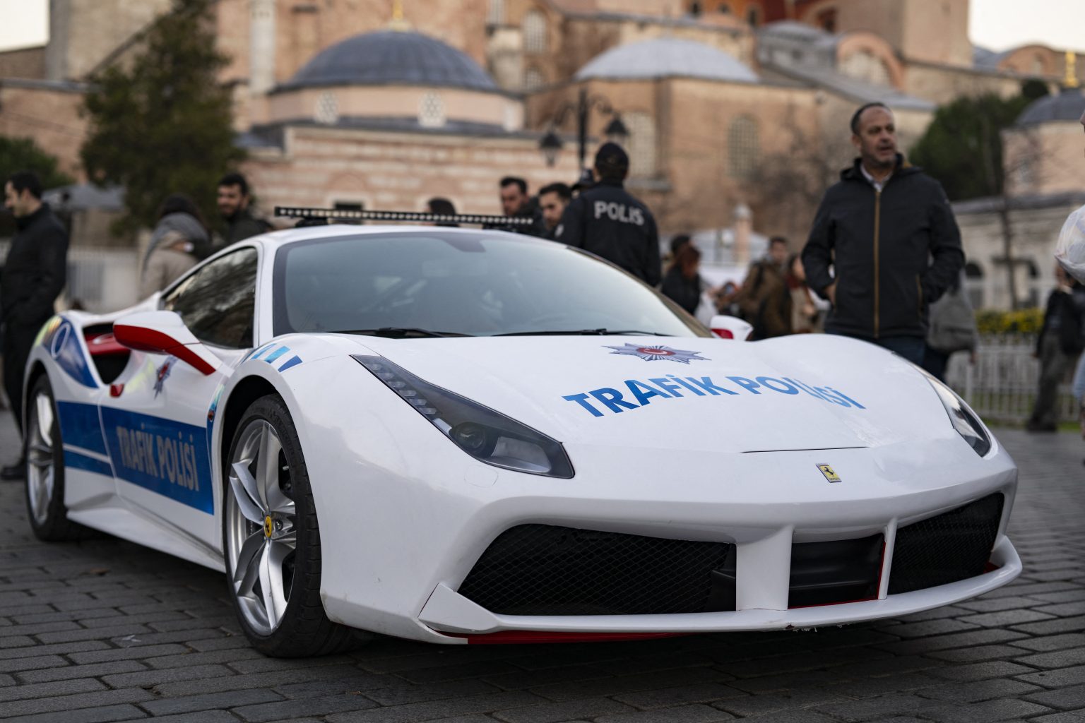 Seized Ferrari 488 and High-Performance Vehicles Enter Turkish Police ...