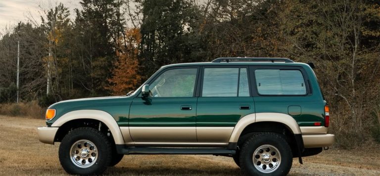This Nearly Restored 1997 Toyota Land Cruiser Evokes Nostalgia for the ...