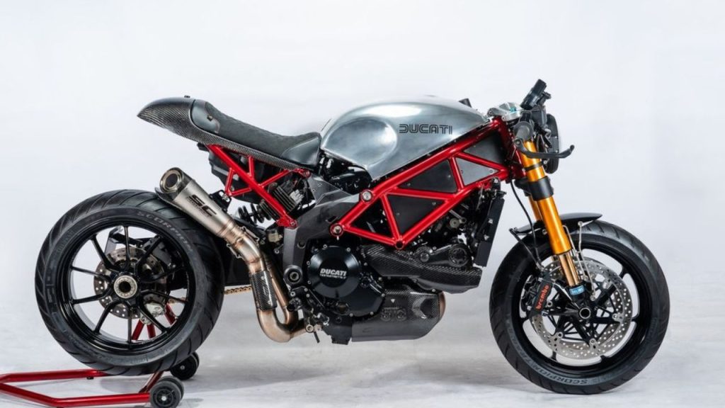 Custom Ducati Multistrada 1200S Cafe Racer Build - DAX Street
