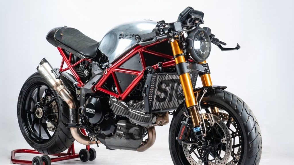 Custom Ducati Multistrada 1200S Cafe Racer Build - DAX Street