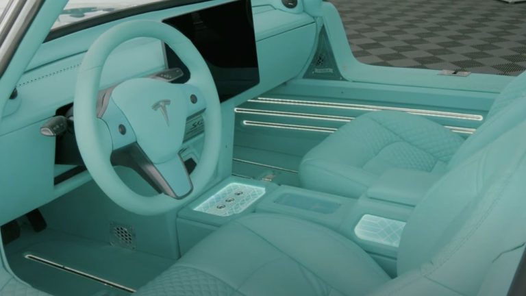 Iconic Mercedes-Benz 300 SL Gullwing Restomod: Tesla Transformation ...