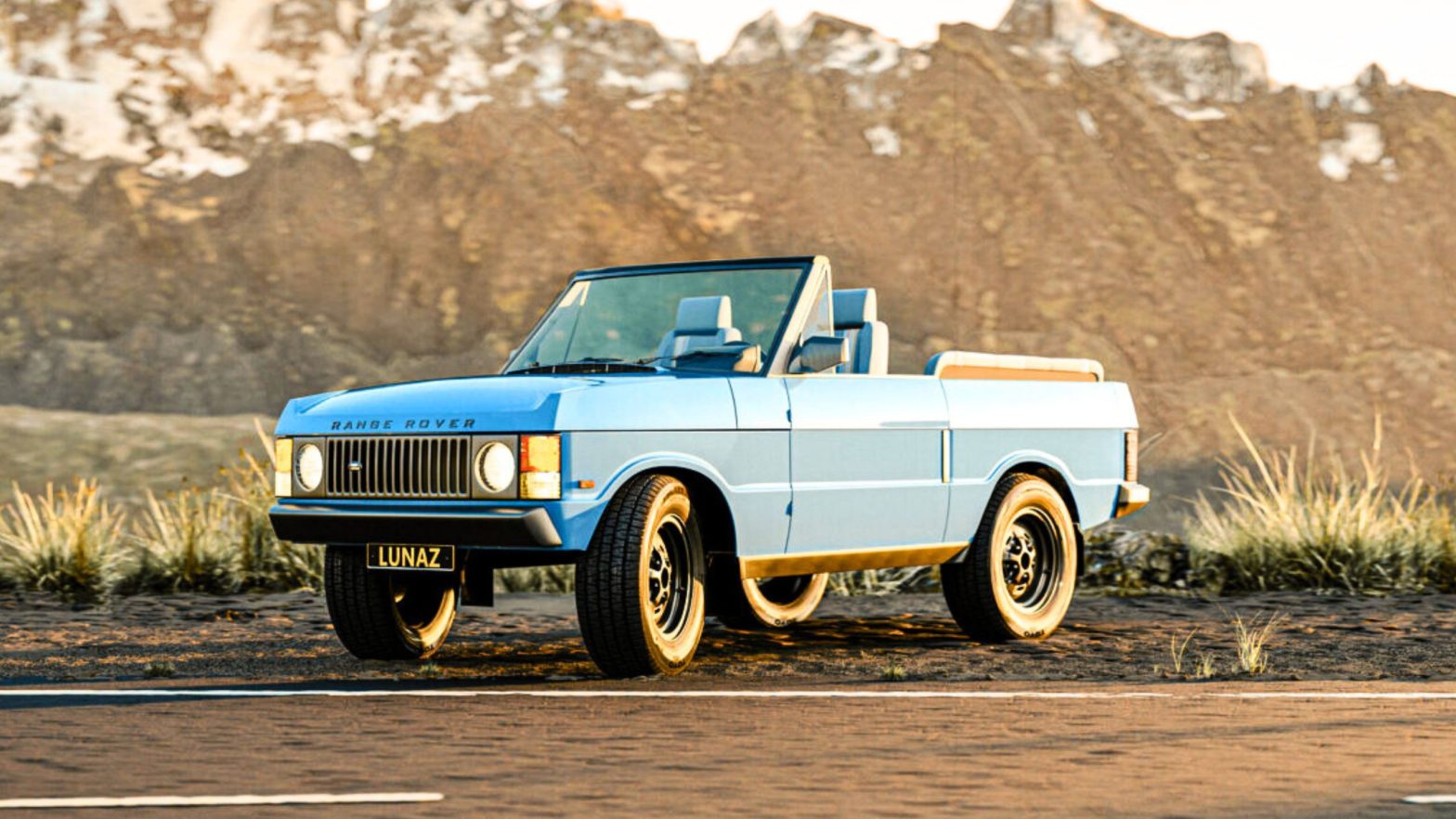 Introducing the Futuristic All-tric Range Rover Safari: A Tribute to ...