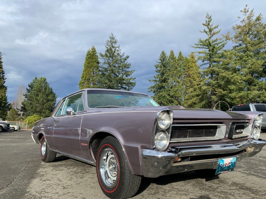 Rare 1965 GTO in Iris Mist Finish Offers Unique Blend of Style and ...