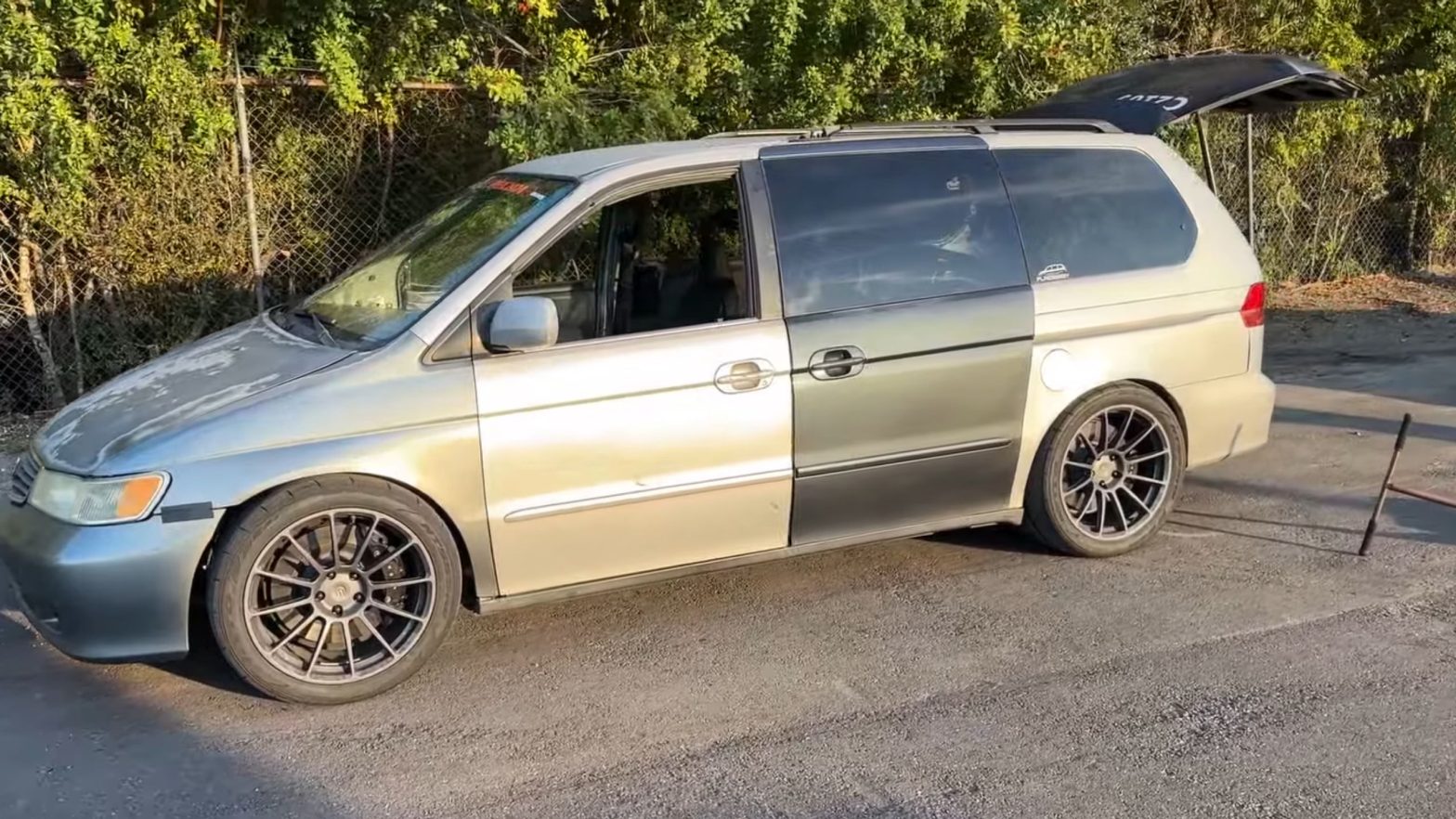 Tesla-Powered Honda Van Takes on Supercars: The Epic Battle at the ...