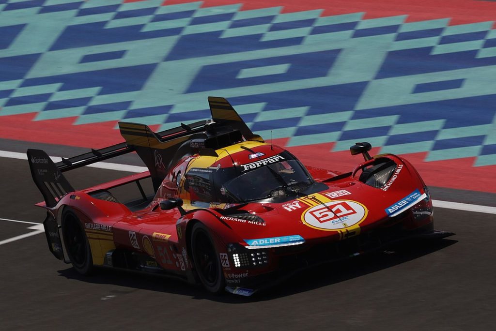 Trouble Strikes Both Ferrari LMH Cars Early in Qatar WEC - DAX Street