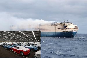 Volkswagen Group sued for Porsche EV battery causing ship fire and ...