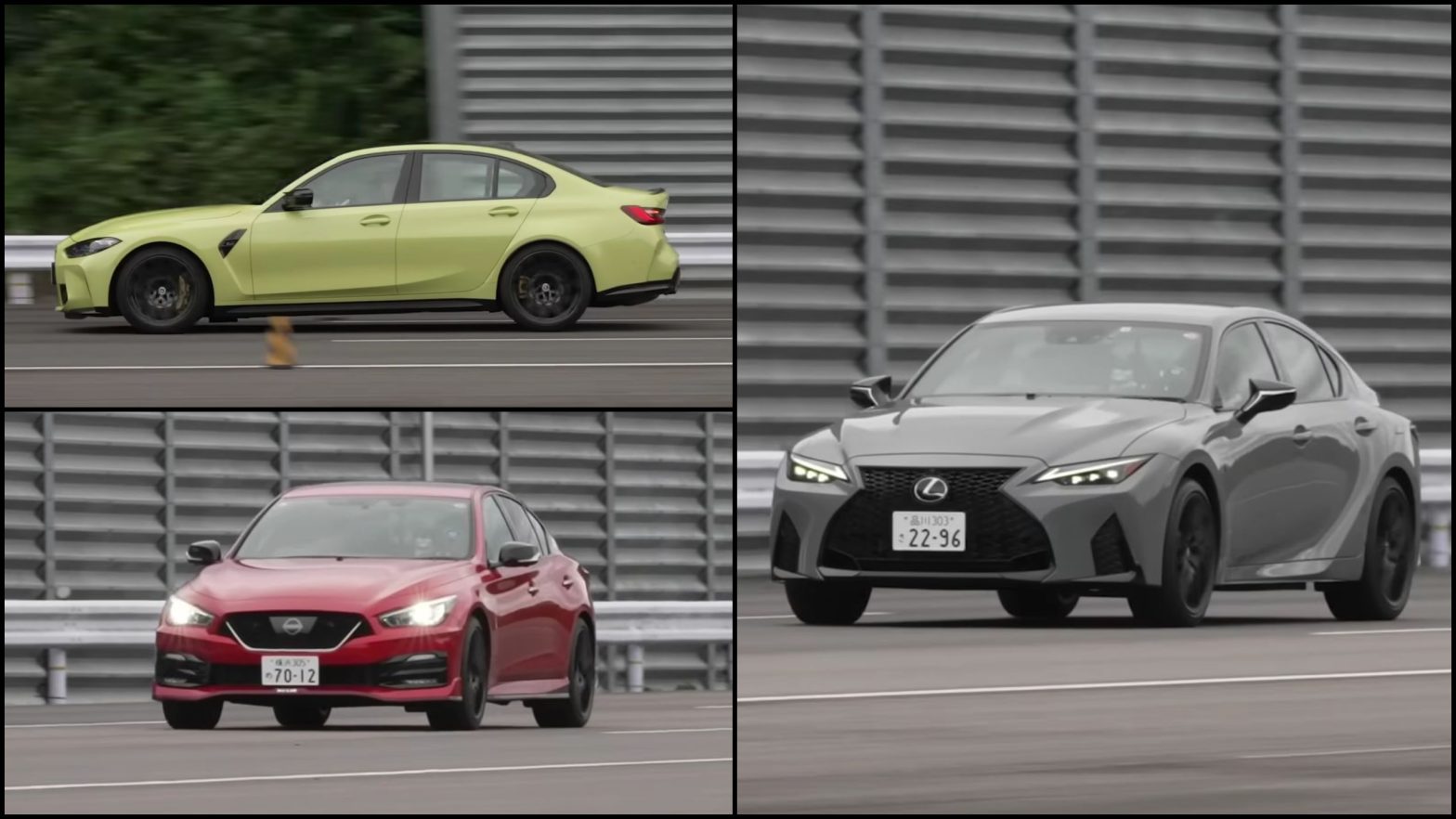 BMW M3 vs Lexus IS 500 vs Nissan Skyline: Performance Comparison - DAX ...
