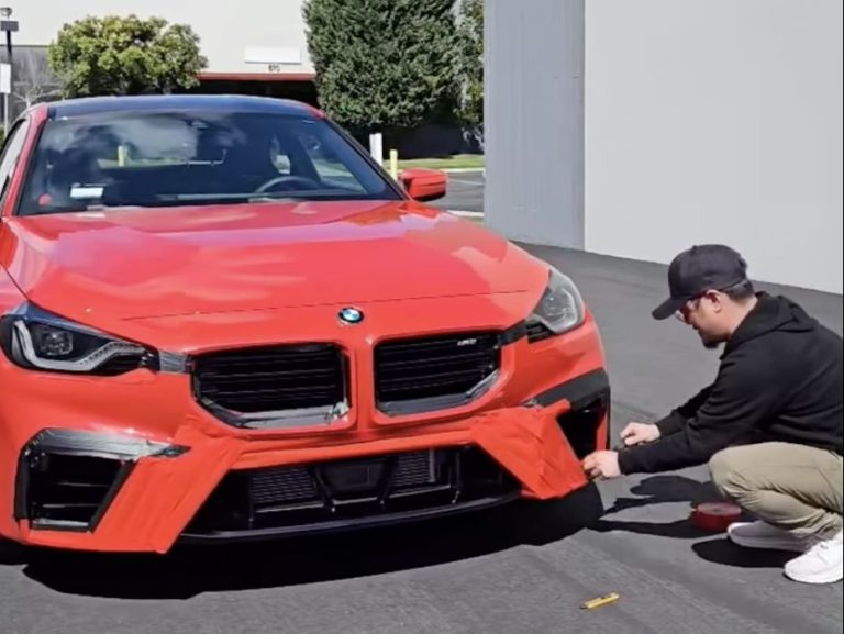 Car Modding Innovation: BMW M2 Transformed with Duct Tape - DAX Street