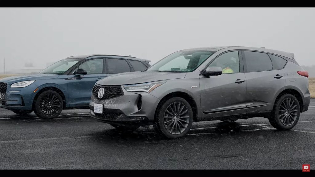 Compact Crossover Showdown: Drag Races in Wintry Conditions - DAX Street