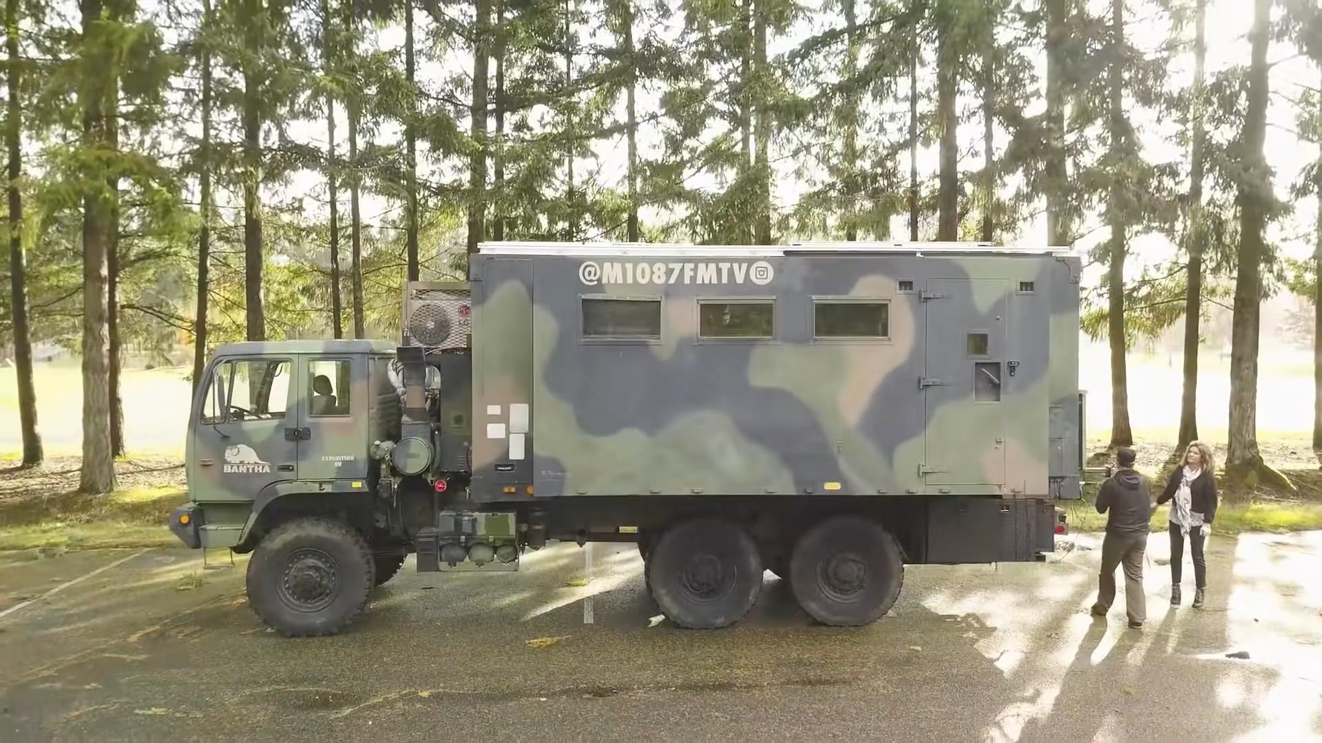 Converted Military Vehicle: Bantha – Off-Road Adventure Home - DAX Street