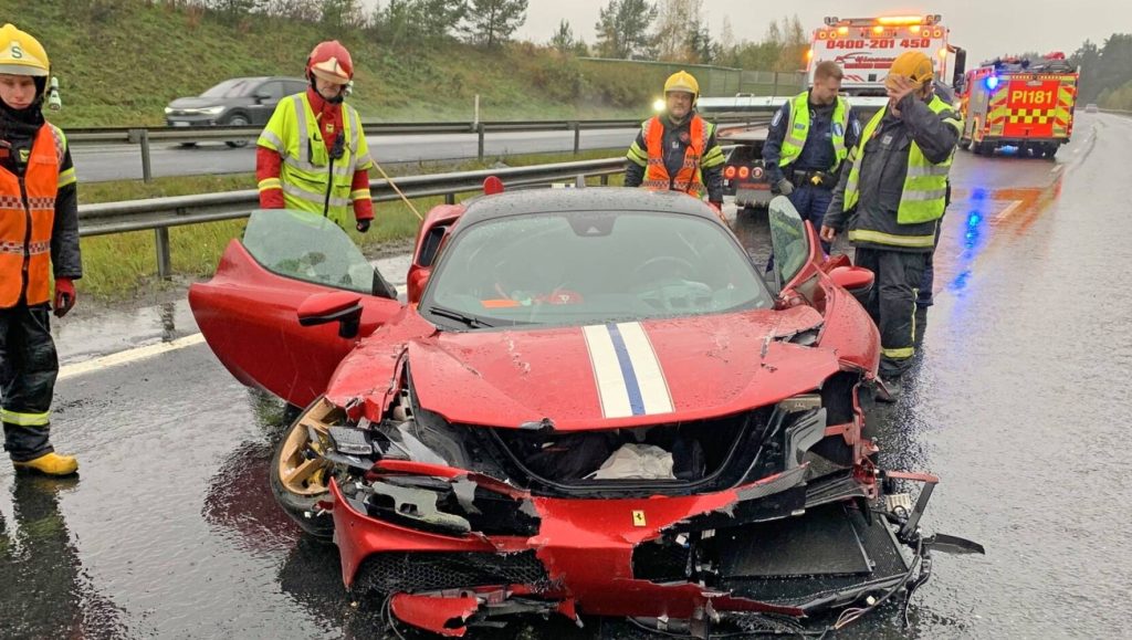 Ferrari SF90 Stradale Crash: Record Compensation Saga Unfolds - DAX Street