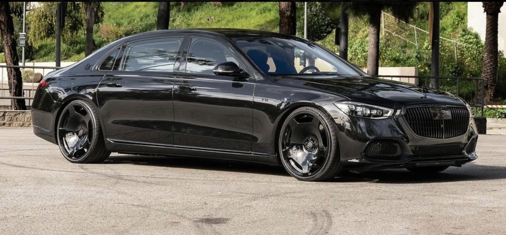 Luxury Sedan Spotlight: Mercedes-Maybach S 680 in Silver & Black - DAX ...