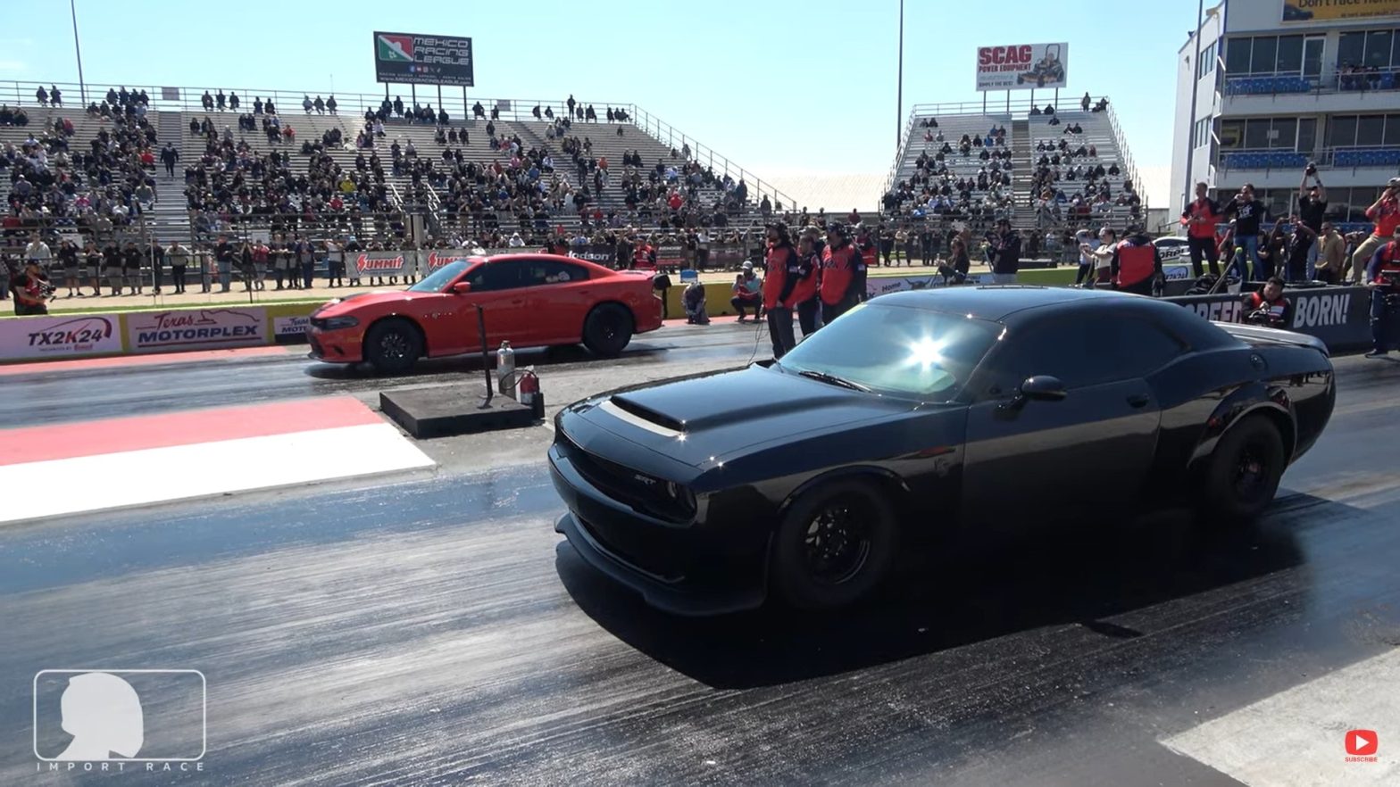 TX2K24 Drag Racing Drama: Dodge Charger's Record-Breaking Run - DAX Street