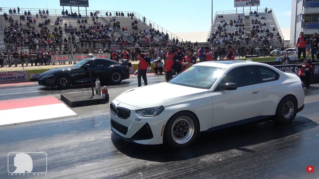 Toyota GR Supra vs. BMW M240i: Dragstrip Showdown - DAX Street