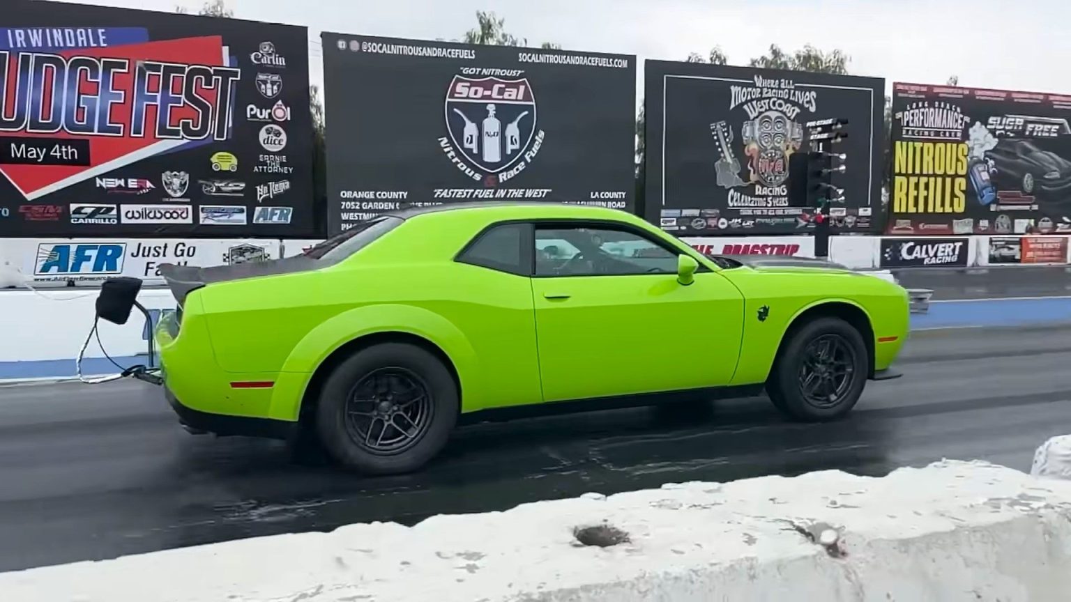 Watch Comedian Jeff Dunham Unleash His Dodge Demon 170 at the Drag ...