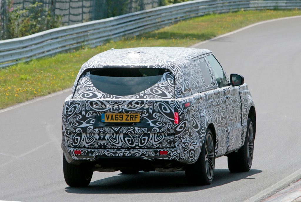 Electric Range Rover Prototypes Spotted Featuring Significantly Reduced ...