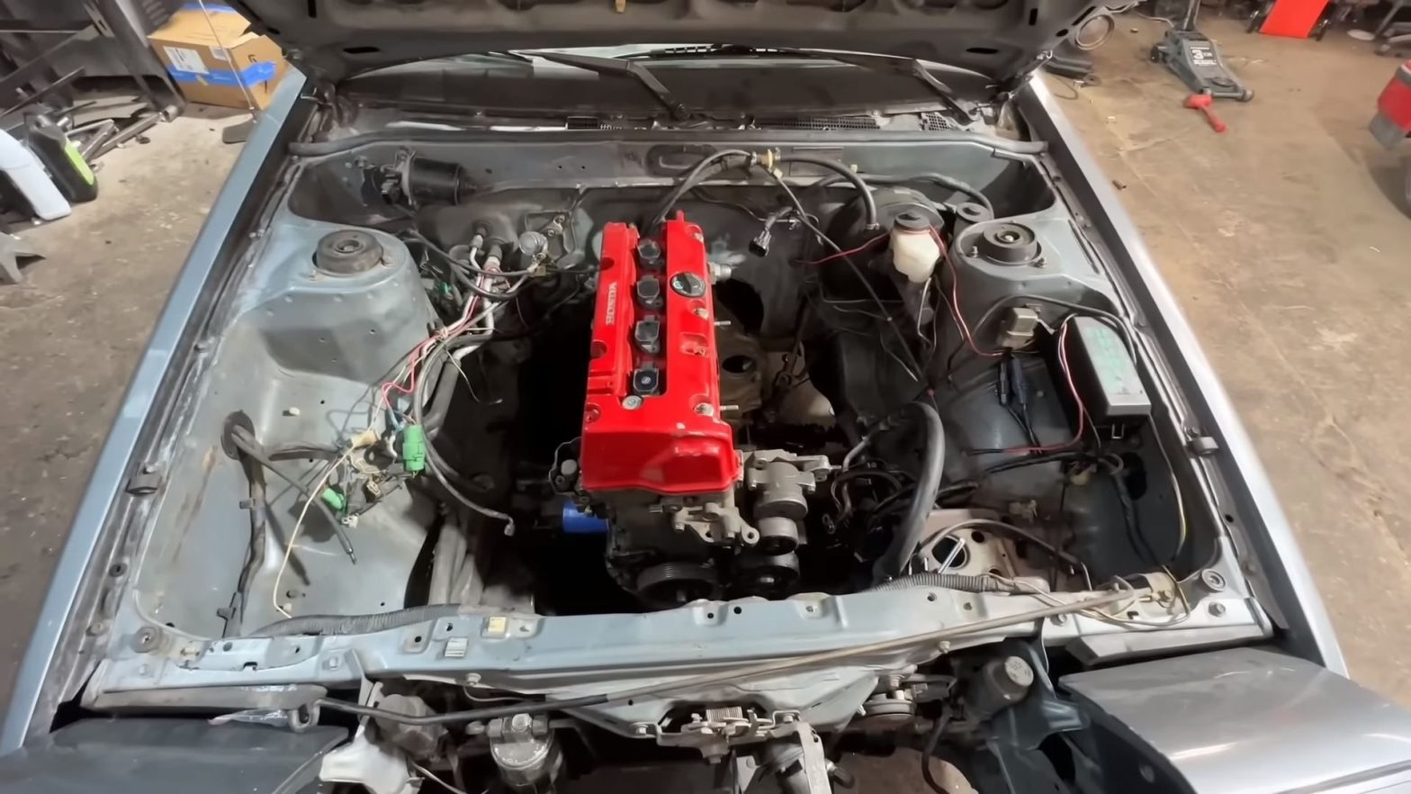 Toyota Body, Honda Heart: Toyota AE86 Turbo K24 Drift Car On Its Way ...