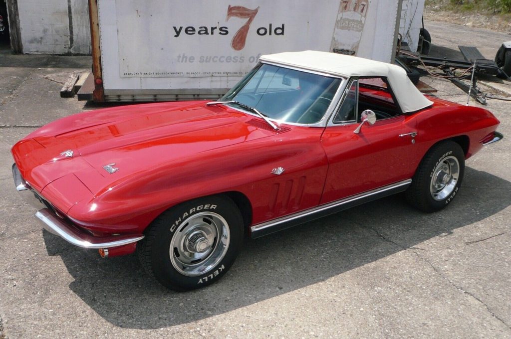 Classic Corvette Rarity: 1966 Convertible Auction - DAX Street