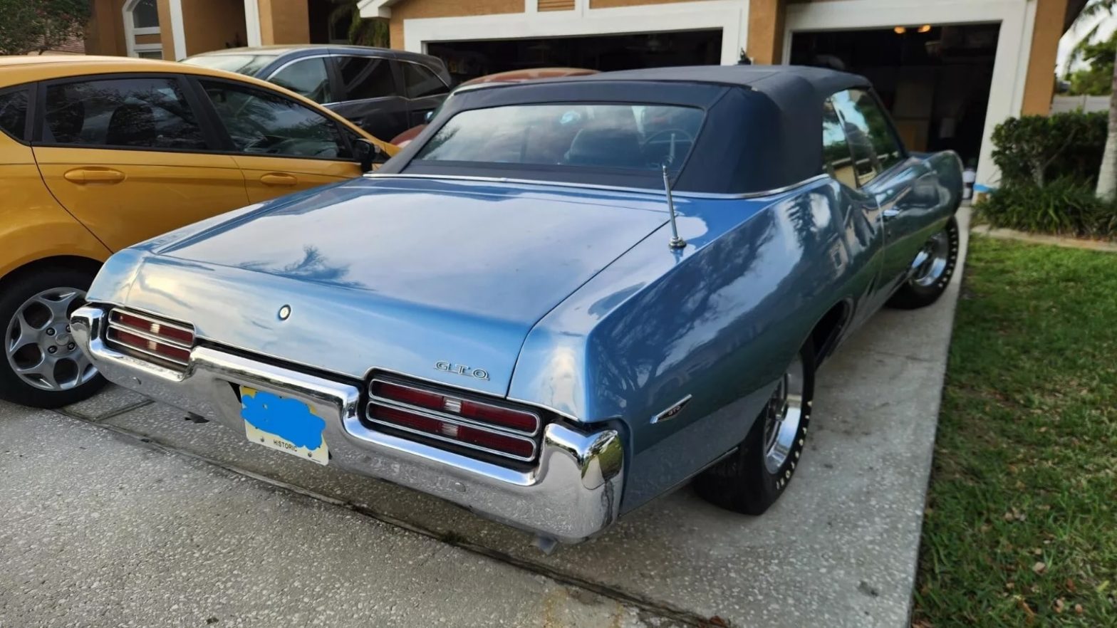 Rare Find: 1969 Pontiac GTO L65 Convertible Available - DAX Street