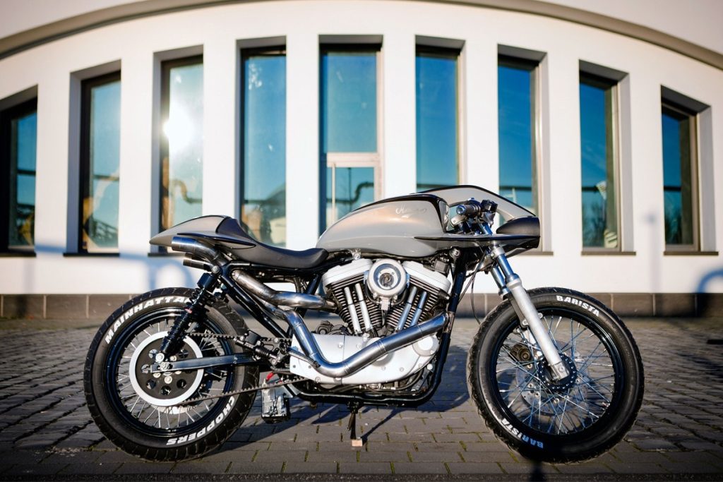BAR!STA: Mainhattan Choppers' Cafe Racer Gem - DAX Street
