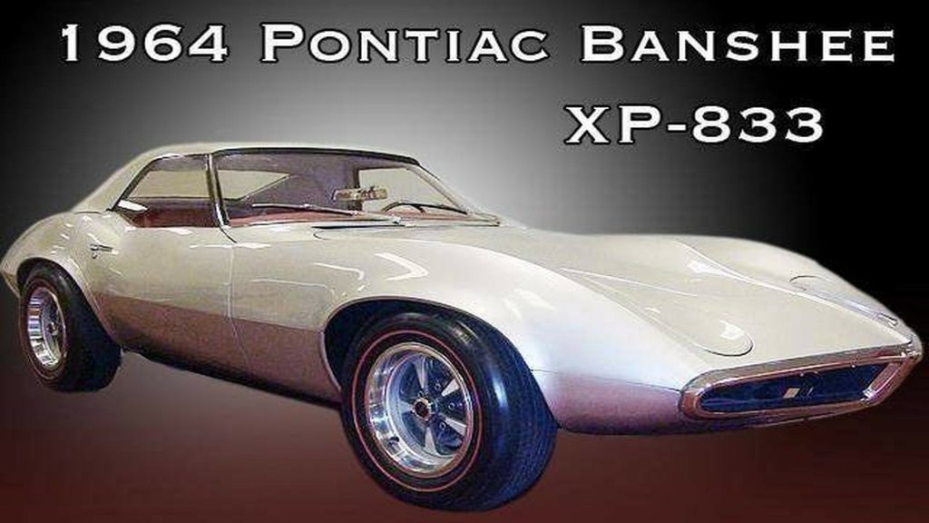 Rare 1964 Pontiac Banshee Concept Coupe Hits The Market Again, Priced ...
