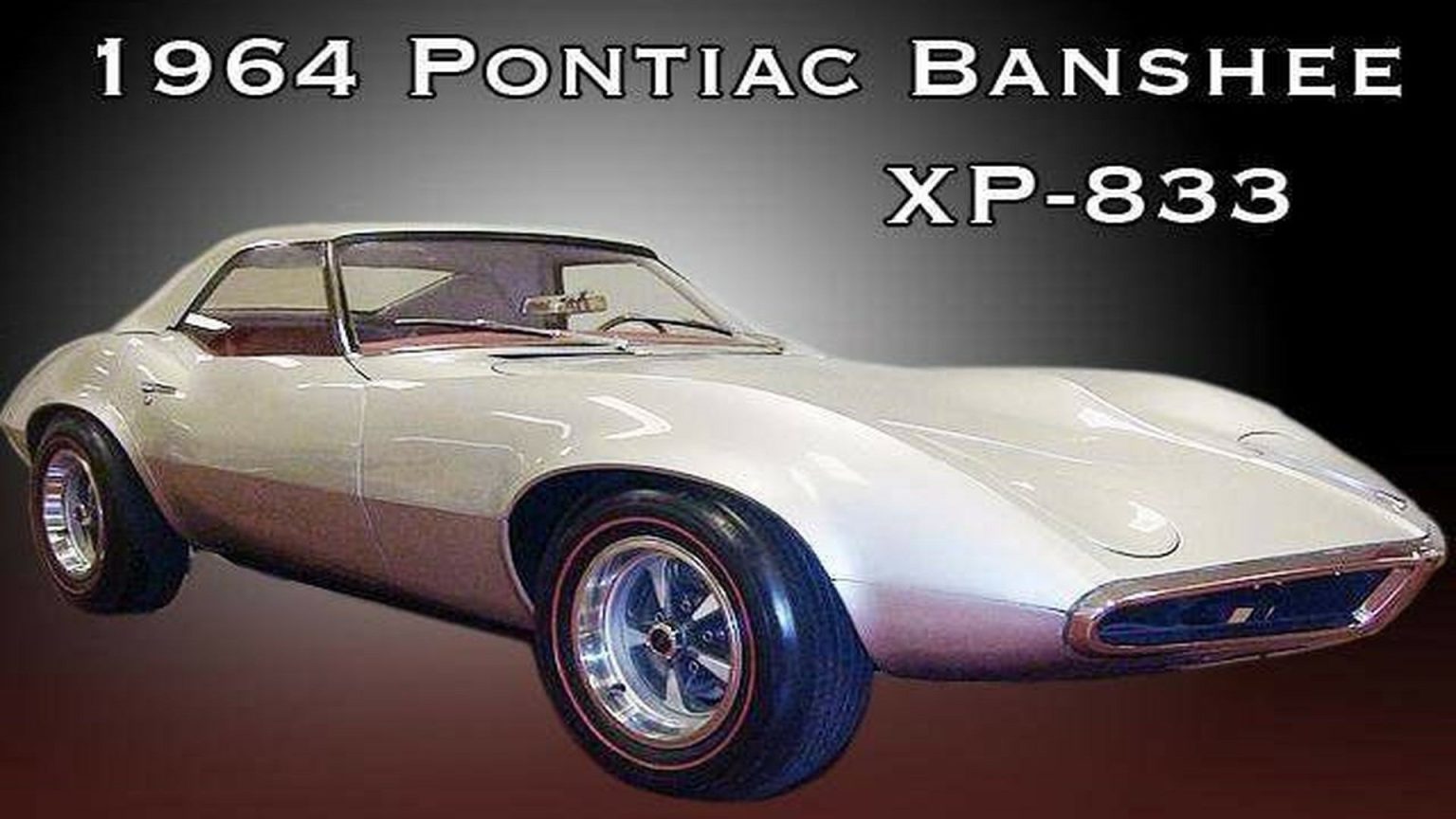 Rare 1964 Pontiac Banshee Concept Coupe Hits The Market Again, Priced ...