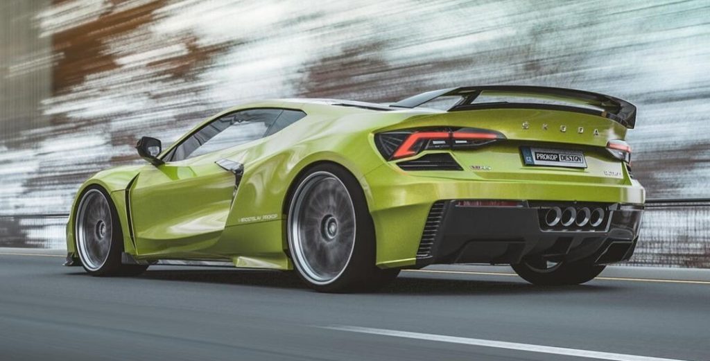 Skoda Supercar Concept: Imagining a Virtual Performance Icon - DAX Street