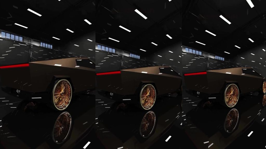 Tesla Cybertruck Donk Concept: Bold Customization Trends - DAX Street