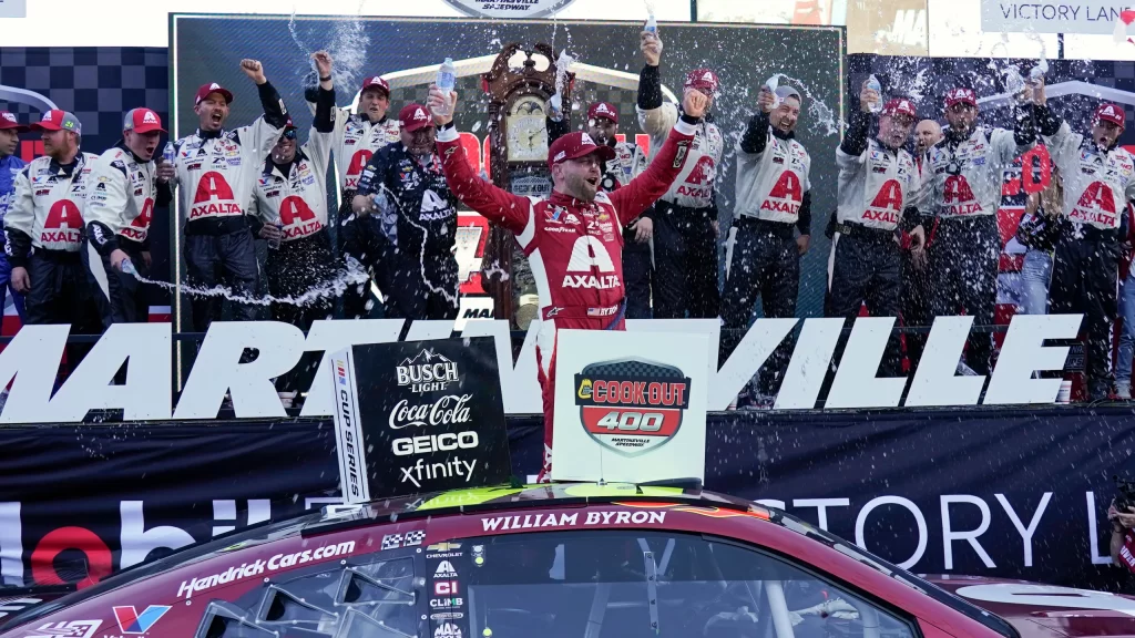 Milestone Moment Hendrick Motorsports Celebrates Unprecedented Triumph