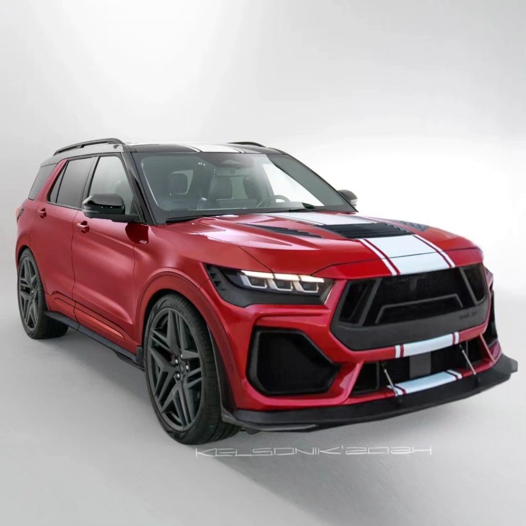 2025 Ford Explorer ST: CGI Redesign and Enhanced Performance - DAX Street