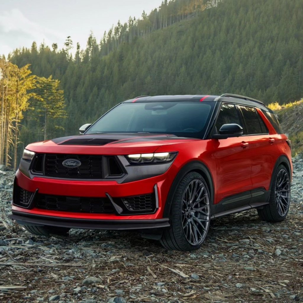 2025 Ford Explorer ST: CGI Redesign and Enhanced Performance - DAX Street