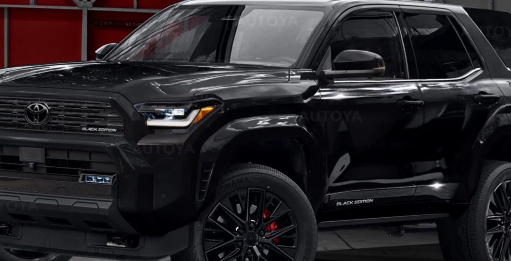 2025 Toyota 4Runner Black Edition Imagined in Stunning CGI Render - DAX ...