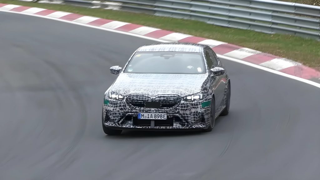 BMW's Redesigned M5 Prototype: Electrification On The Horizon - DAX Street