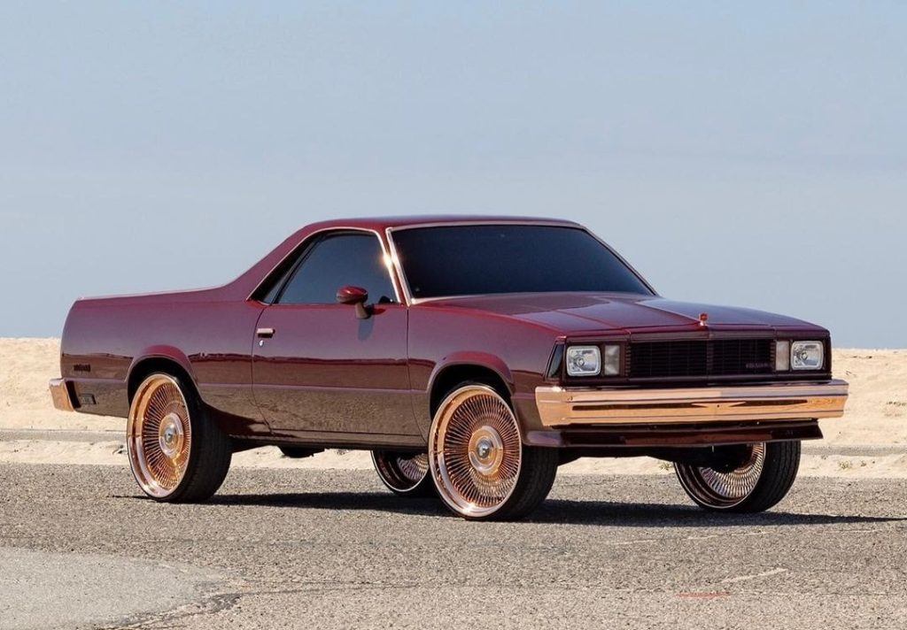 Chevrolet El Camino: Rose Gold Custom Build Spotlight - DAX Street