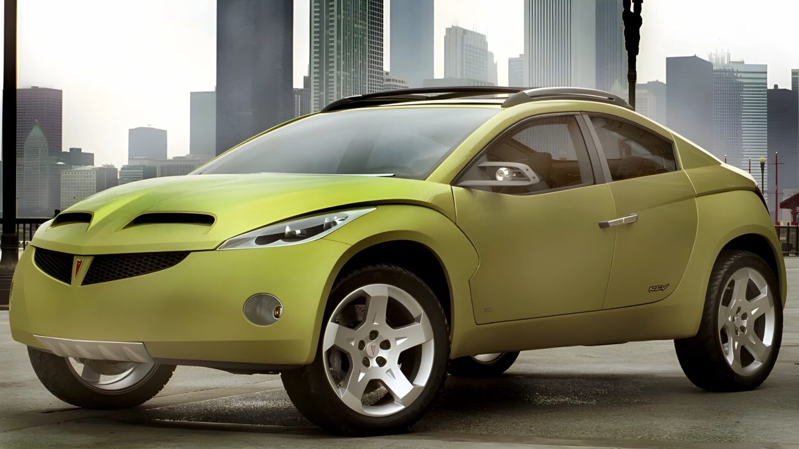 GM To Scrap The 2001 Pontiac REV Iconic Concept Car - DAX Street