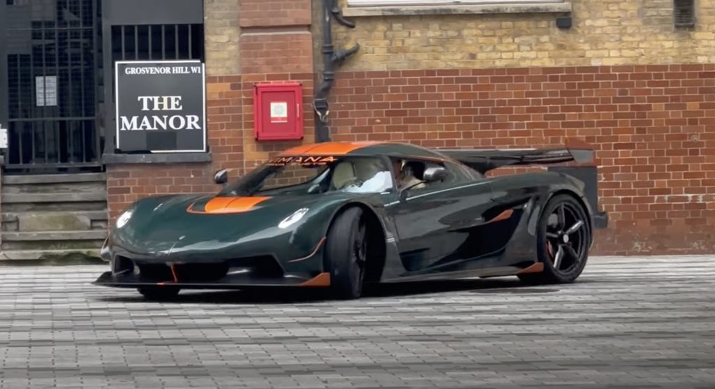 Exclusive Look: Koenigsegg Jesko Attack "Vimana" in London - DAX Street