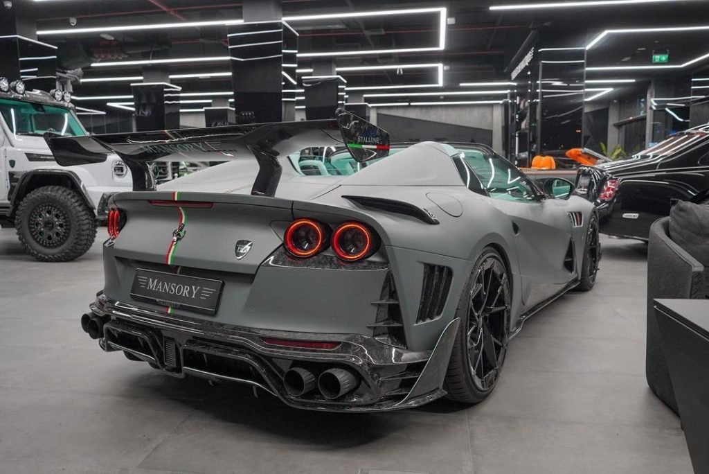 Mansory Transforms Ferrari 812 GTS with Bold Design and Performance Upgrades - DAX Street