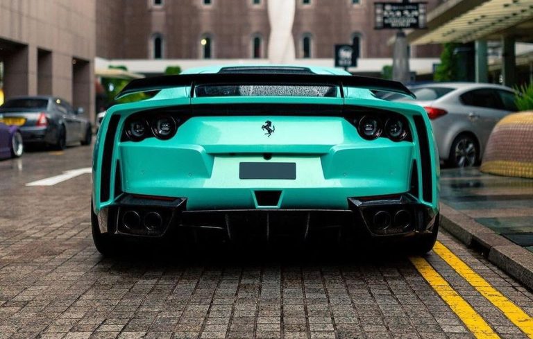 Striking Novitec N-Largo Ferrari 812 Superfast in Tiffany Blue - DAX Street