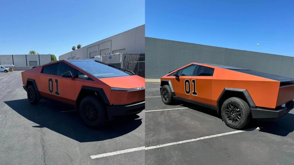 Tesla Cybertruck Tribute: General Lee & Celeb Hype in EV Fashion - DAX ...