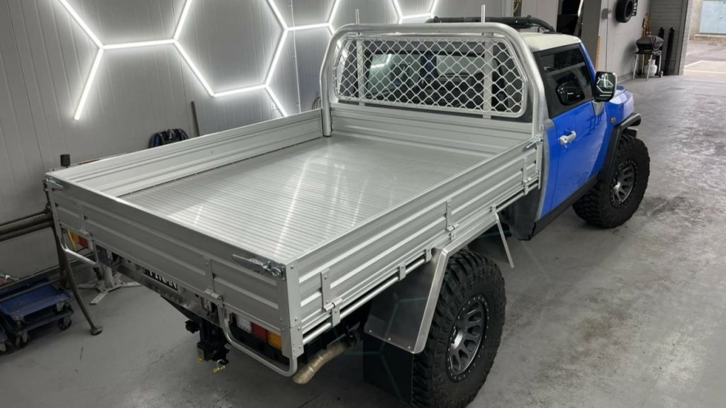 Unique Transformation: Victorian Workshop Crafts FJ Cruiser Ute Lookalike - DAX Street