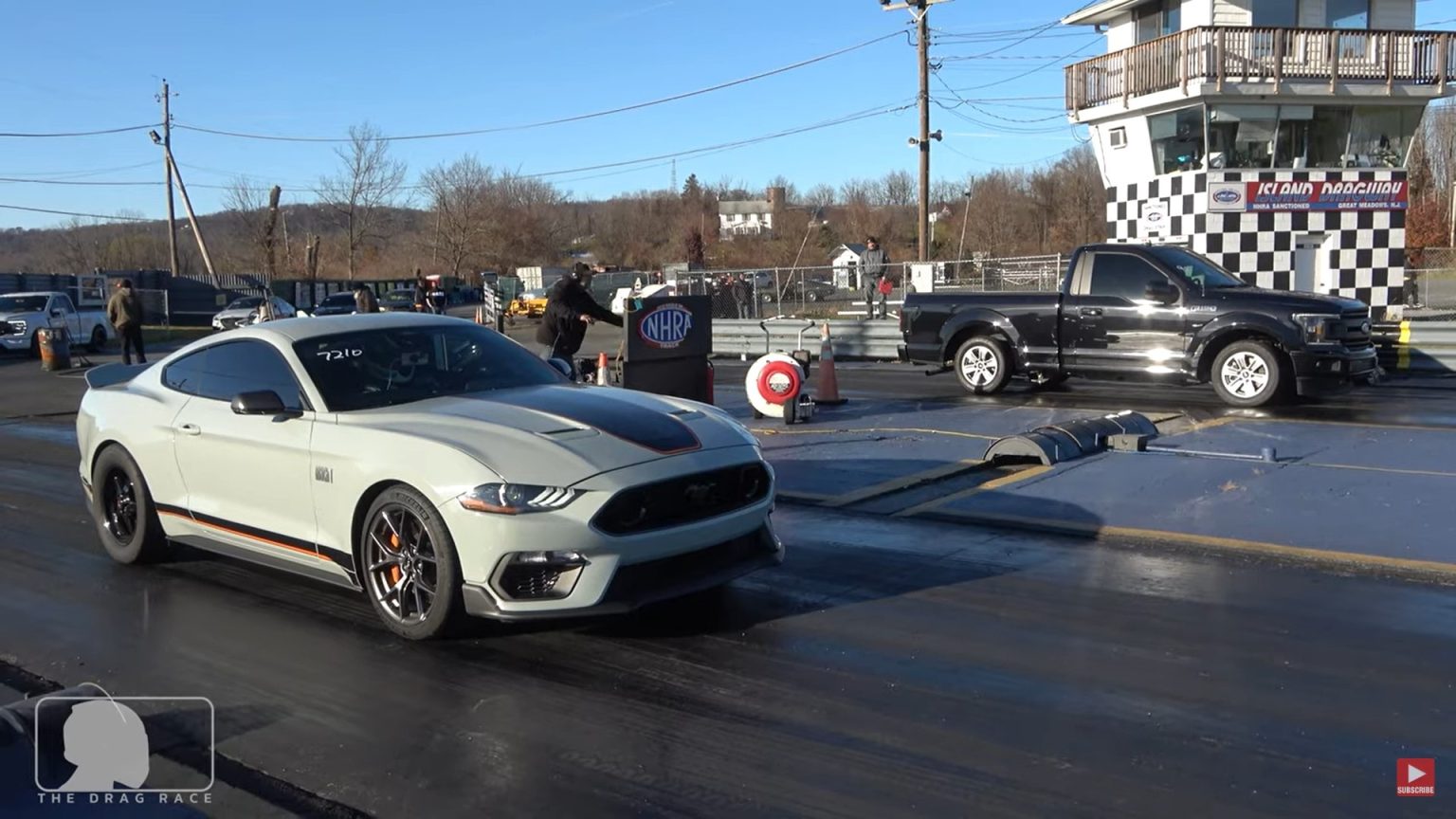 Ultimate Drag Race Showdown: Mustang Mach 1 Dominates Quarter-Mile ...