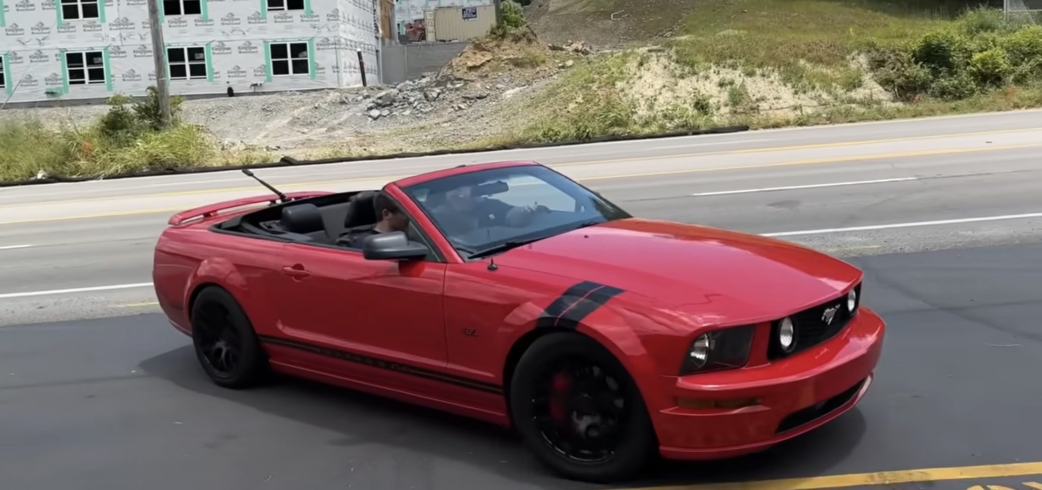 Custom 2006 Mustang GT Convertible: Fiery Red Design and Enhanced ...