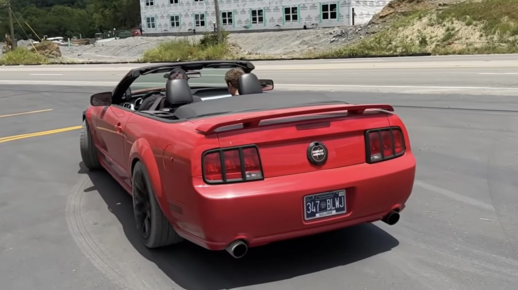 Custom 2006 Mustang GT Convertible: Fiery Red Design and Enhanced ...