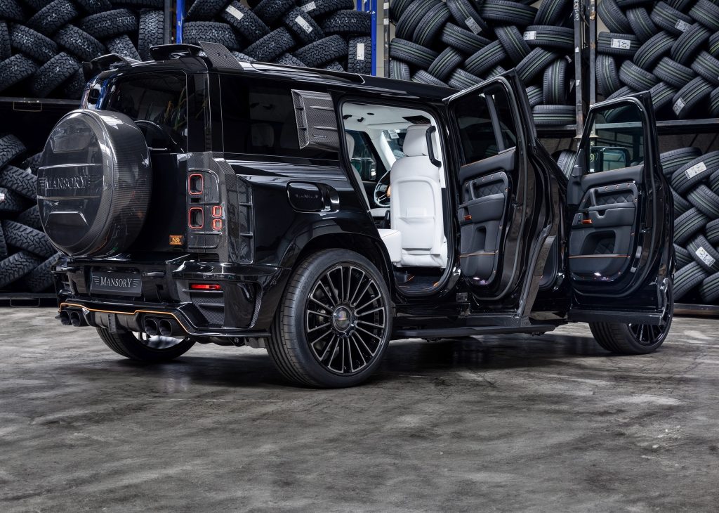 Land Rover Defender 110 Gets Luxury Makeover by Mansory with 650HP ...