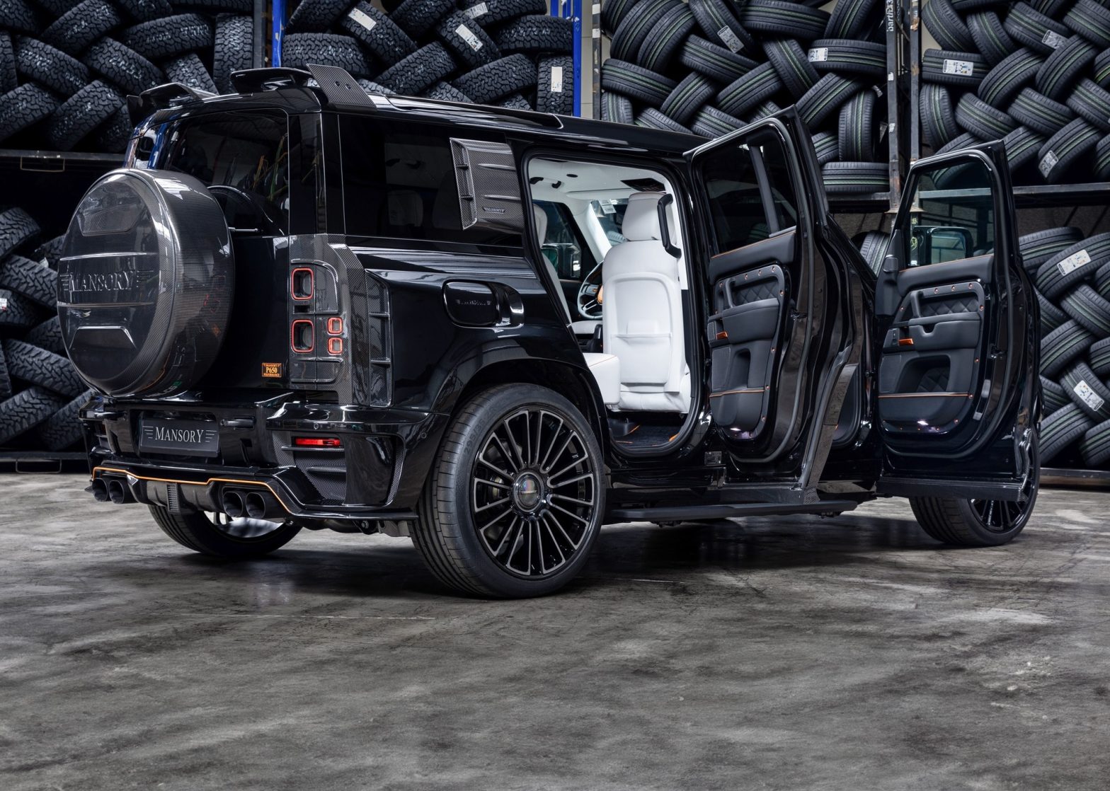 Land Rover Defender 110 Gets Luxury Makeover by Mansory with 650HP ...