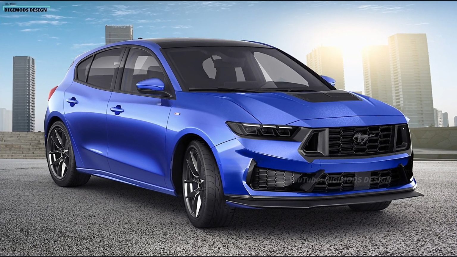 Imagining the 2025 Ford Focus: Digital Design Rebirth Infuses Iconic ...