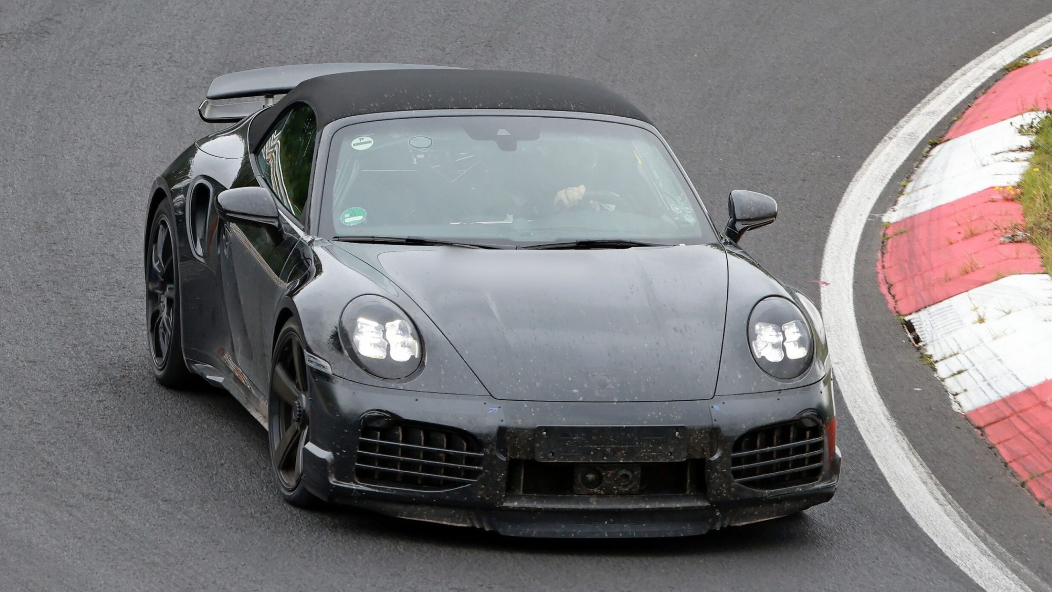 Next-Gen Porsche 911 Turbo S Cabriolet: Spy Shots Reveal Subtle Design ...